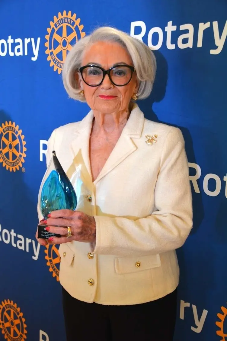 Carolyn Hanson honored with Rotary International's Excellence in ...