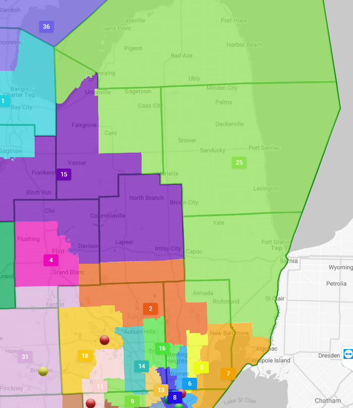 Commission advances new State Senate map | WBTI