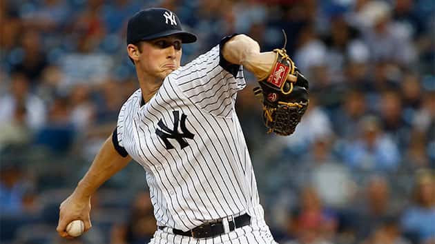 Yankees Rookie Pitcher Hit in the Head by a Line Drive ...