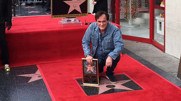 Quentin Tarantino Receives Star on Hollywood Walk of Fame ...