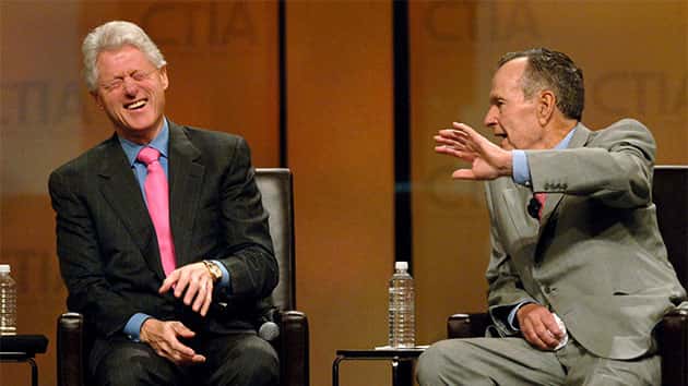 'Dear Bill': Clinton reads heartfelt letter from President George H.W ...