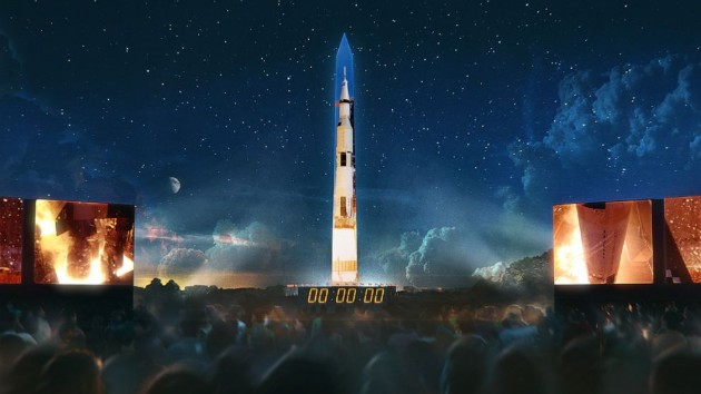 "Apollo 50: Go for the Moon" visuals to depict Saturn V on Washington ...