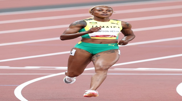 Jamaica Sweeps Womens 100m At Tokyo Olympics As Elaine Thompson Herah
