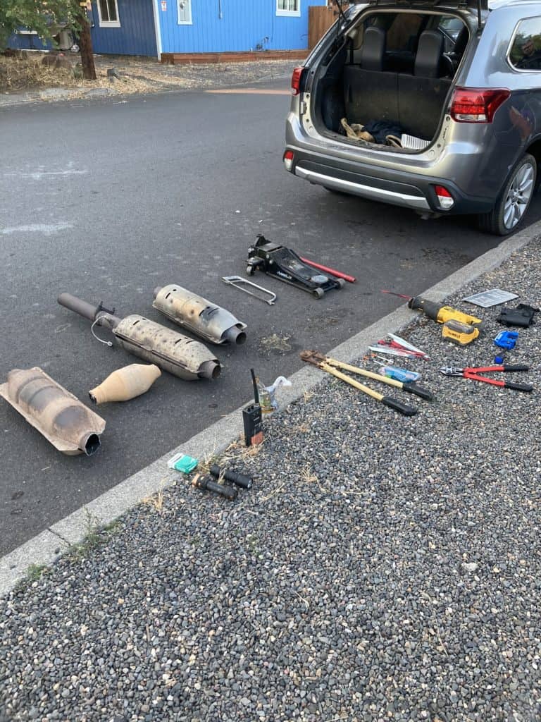 Man Arrested In Catalytic Converter Thefts