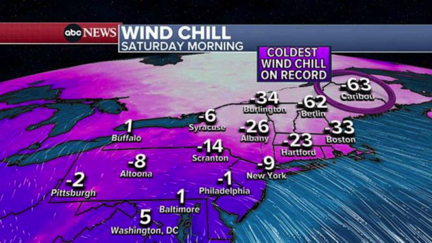 Dangerous and possibly record-breaking freeze heading to Northeast ...