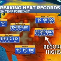 When will the extreme heat end? What the current forecasts are saying ...