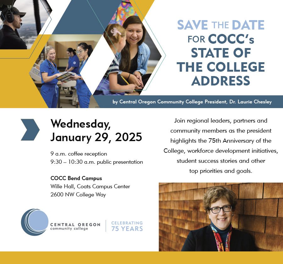 COCC's State of the College Address Wednesday | MyCentralOregon.com ...