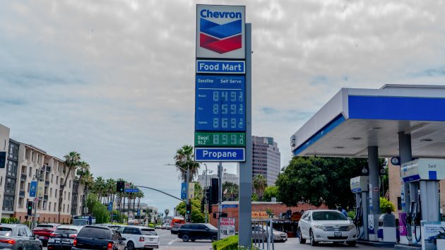 Soaring fuel costs draw attention to higher prices at name-brand gas ...
