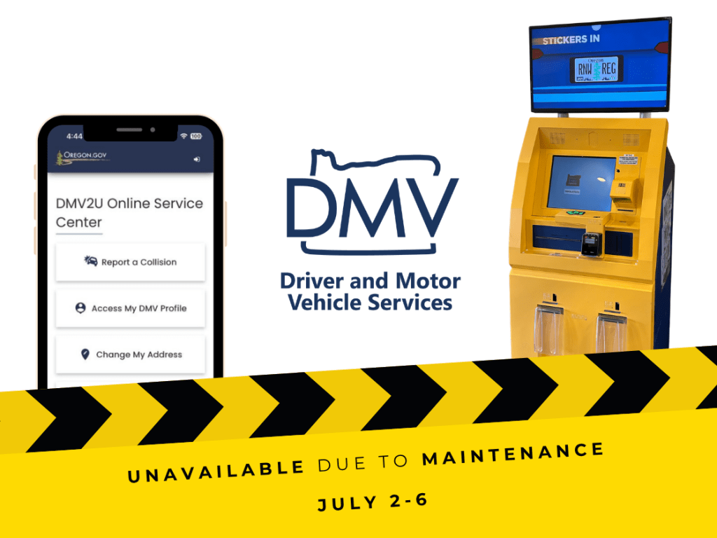 DMV Reminds Customers of Upcoming System Upgrade | MyCentralOregon.com ...