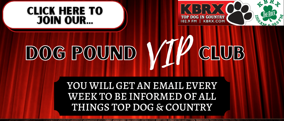 KBRX 102.9 FM | Top Dog in Country