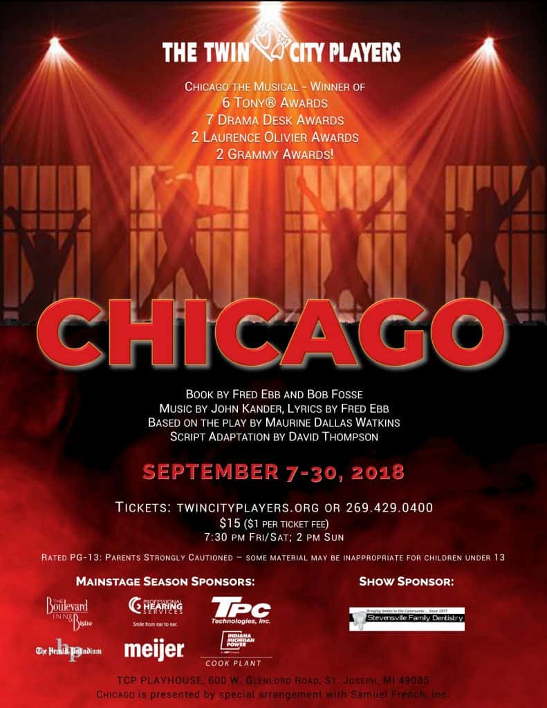 Chicago Original Musical Poster