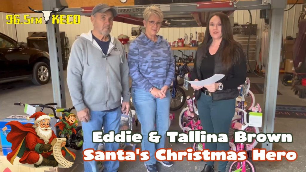 Santa's Christmas Hero 2025 — Eddie & Tallina Brown | KECO 96.5FM