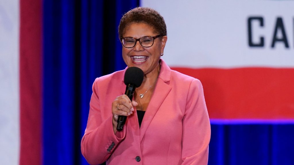Bass Elected Las First Female Mayor Onn Radio