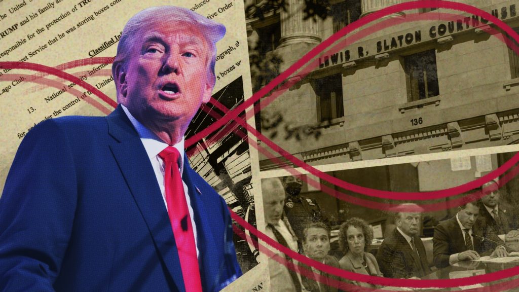 Trump's momentum shows few signs of waning despite growing legal storm ...