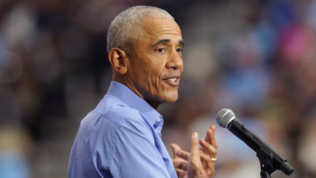 Obama makes stern appeal to Black male voters in Pennsylvania | ONN Radio