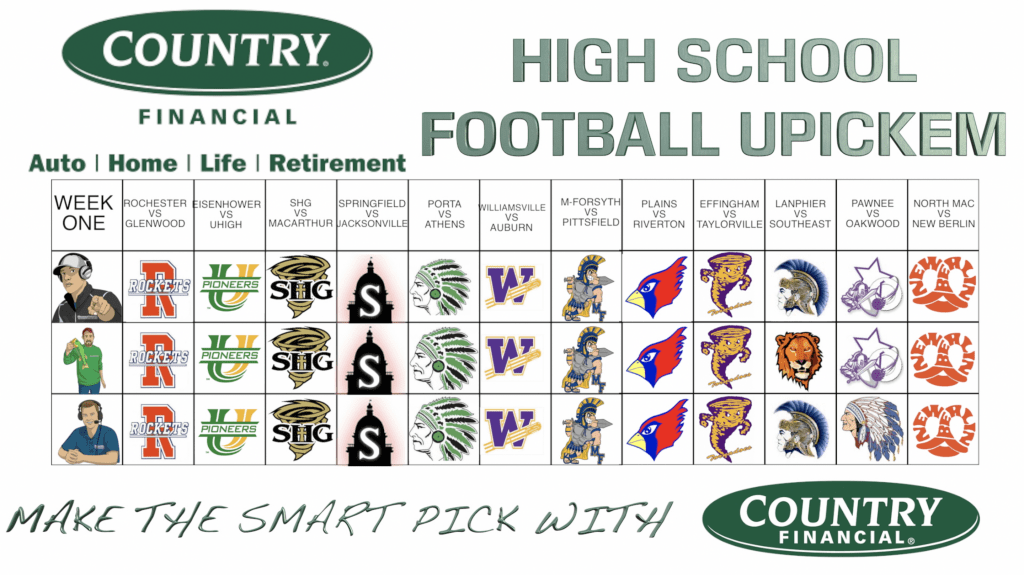 Channel1450.com Week 2 UPickem | Channel 1450