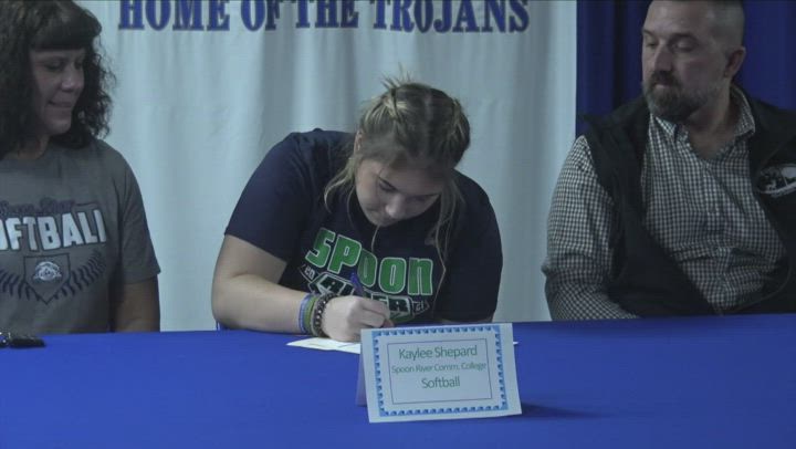 Auburn's Kaylee Shepard Signs With Spoon River Community College ...
