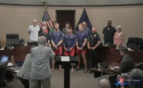 South Haven Mayor thanks lifeguards for saving life of husband | WIRX ...