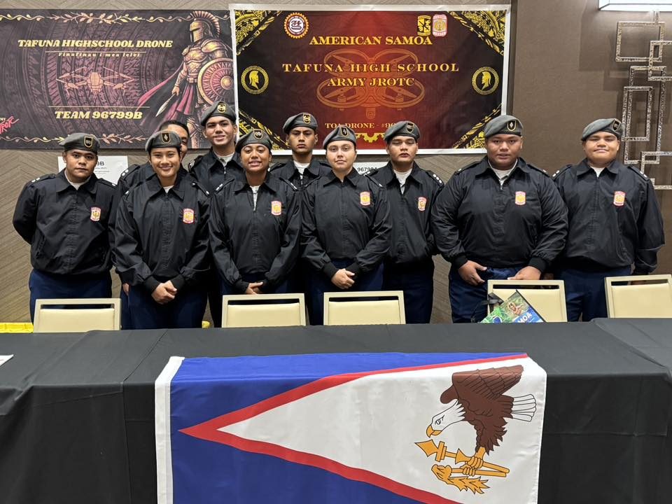 Samoana & Tafuna win awards at 8th Brigade Drone Competion | Talanei