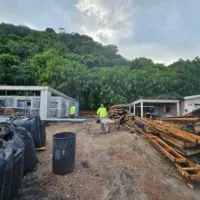 Update on construction of Ofu Wharf Terminal Building | Talanei