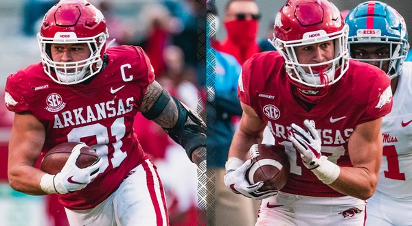 2 Razorback football players receive weekly SEC honors | KTLO