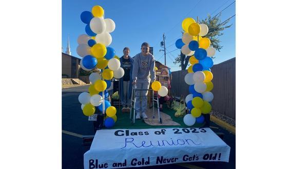 Seniors take the win in MH homecoming float contest | KTLO
