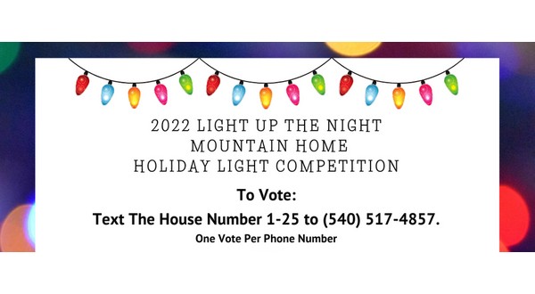 MH 'Light Up The Night Mountain Home' holiday light competition begins ...