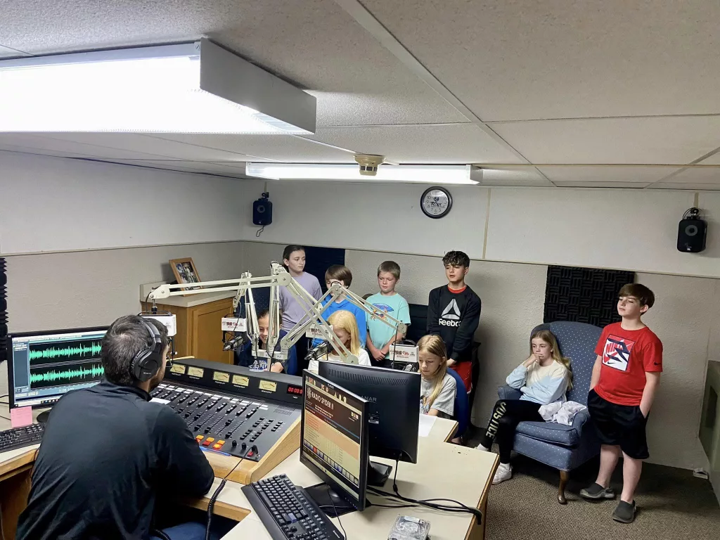 Cotter Gifted and Talented students visit KTLO | KTLO