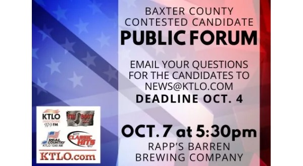 BC Candidate Forum to be held Monday at Rapp's Barren, aired on KTLO-FM ...