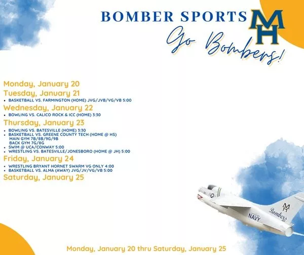 Bomber Sports 1-20 to 1-25 | KTLO