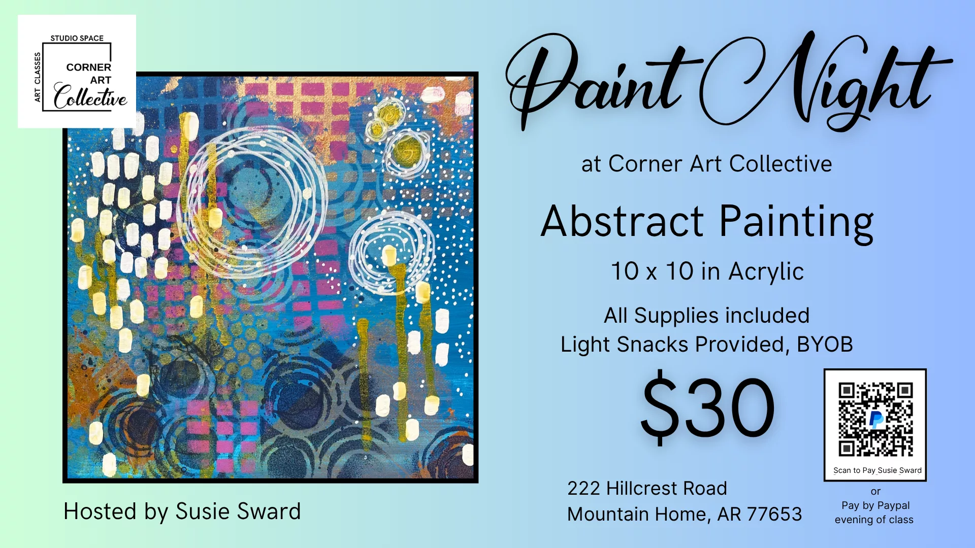 Paint Night – Abstract Painting | KTLO