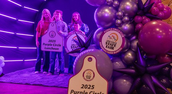 Baxter and Izard youth inducted into Purple Circle Club for livestock ...