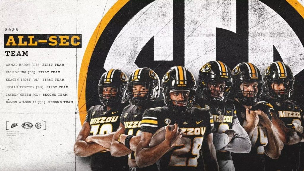Six Mizzou players earn All-SEC honors, four on first team | KTLO