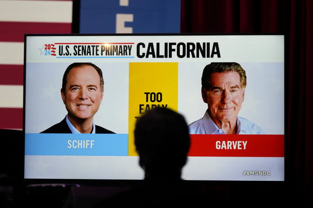 Adam Schiff to Face Steve Garvey for California U.S. Senate Seat in ...