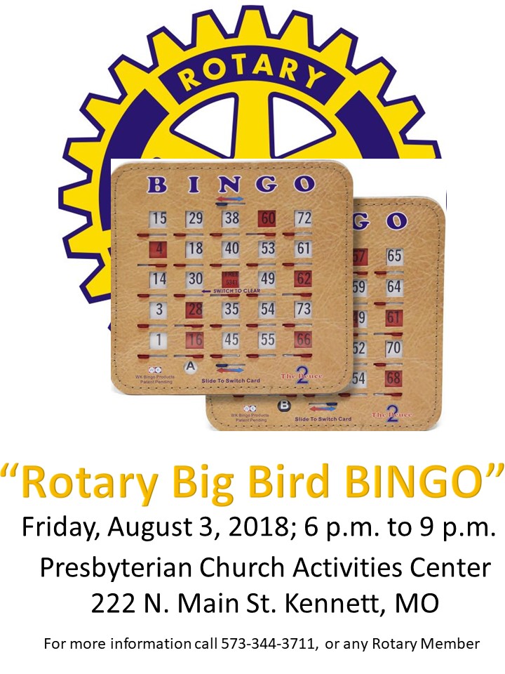 Rotary Big Bird Bingo | 106.5 KTMO - The Wolf