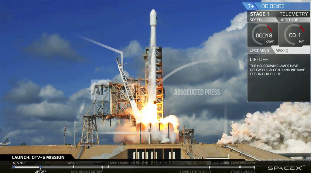 SpaceX launches Air Force's super-secret minishuttle | 1380 KOTA AM