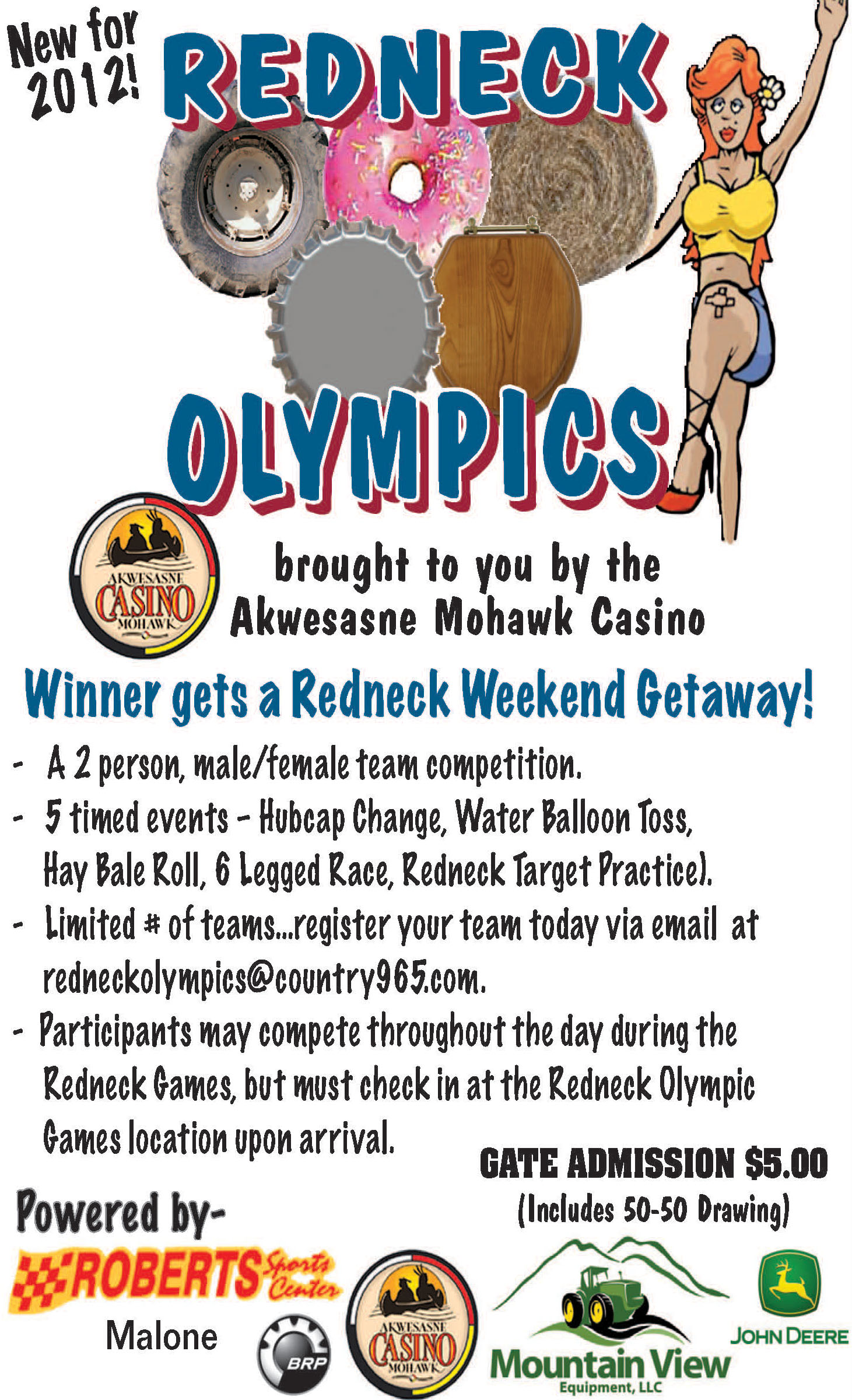 Redneck Olympics info 2 | Wild Country FM