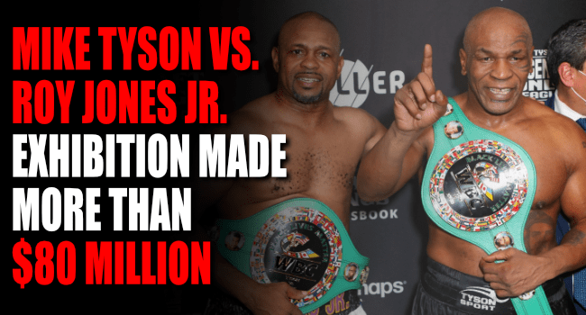 Mike Tyson/Jones Jr. Exhibition Made More than $80 Million | Big 102.1 ...