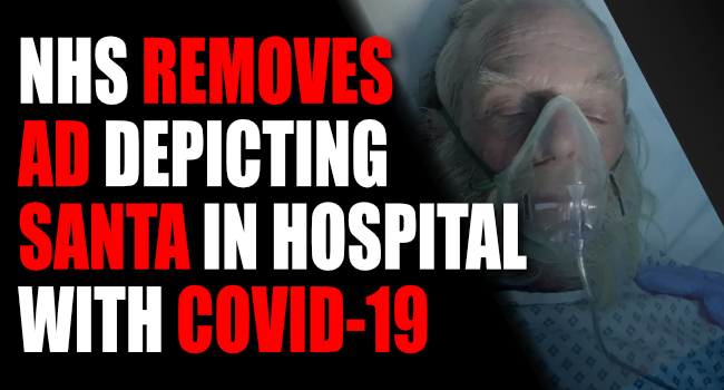 NHS Charities Together Removes Ad Depicting Santa in Hospital with ...