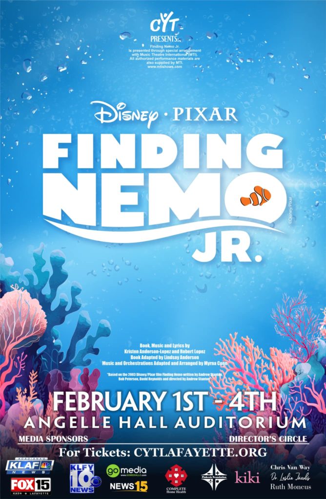 Finding Nemo Jr. by CYT Lafayette | Big 102.1 KYBG-FM