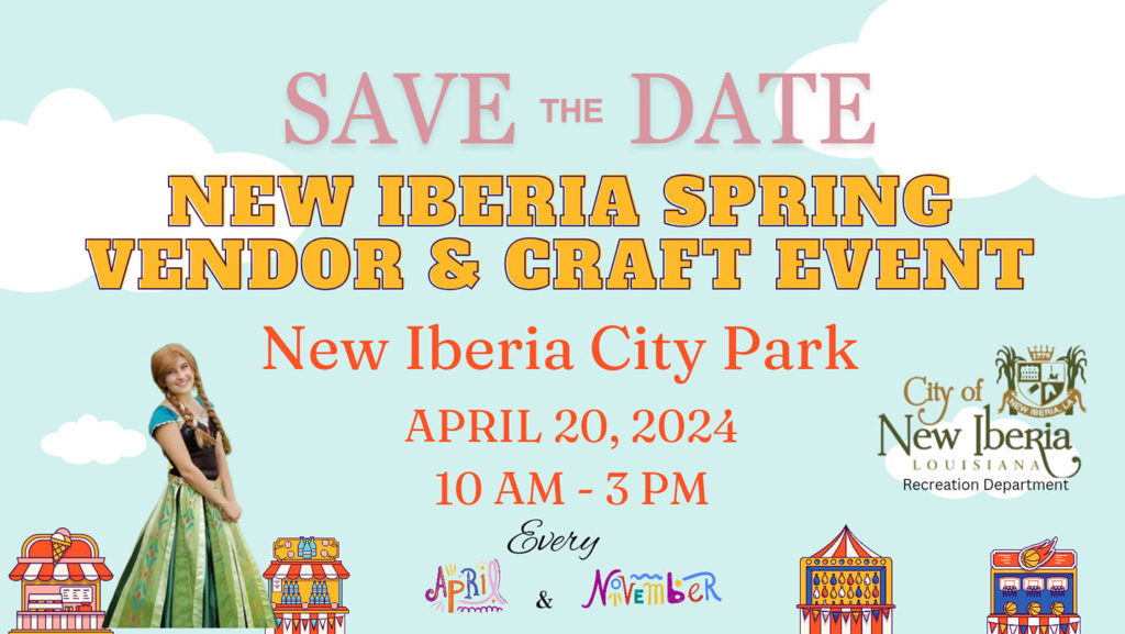 New Iberia Spring Vendor & Craft Event | Big 102.1 KYBG-FM