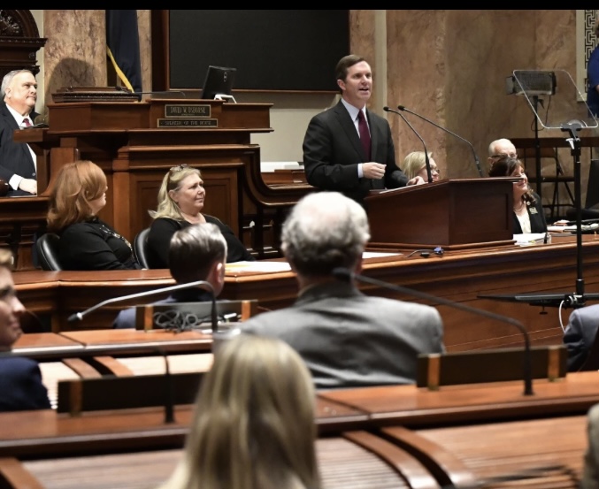Beshear calls for unity to uplift economy, education | K105