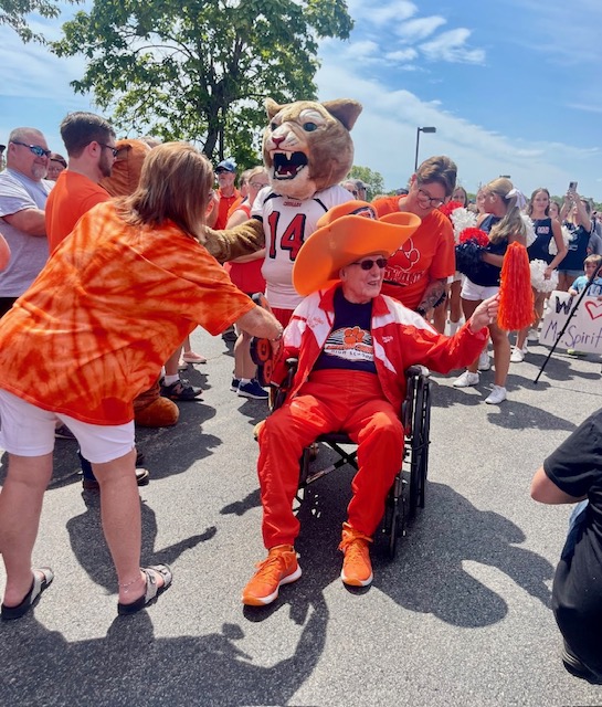 'Mr. Spirit' obtains rock star status as community celebrates the ...