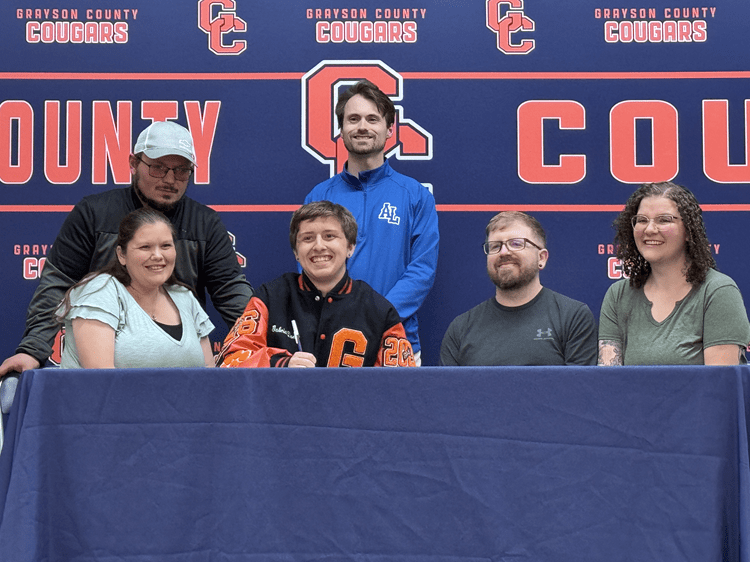 Grayson County's Gabriel Dennis signs with Alice Lloyd for Cross ...