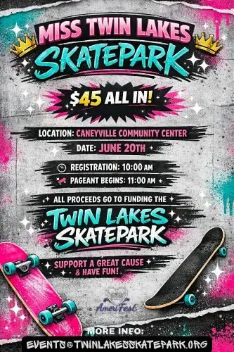 Caneyville Family Fun Day is Saturday. Major fundraiser for Twin Lakes ...
