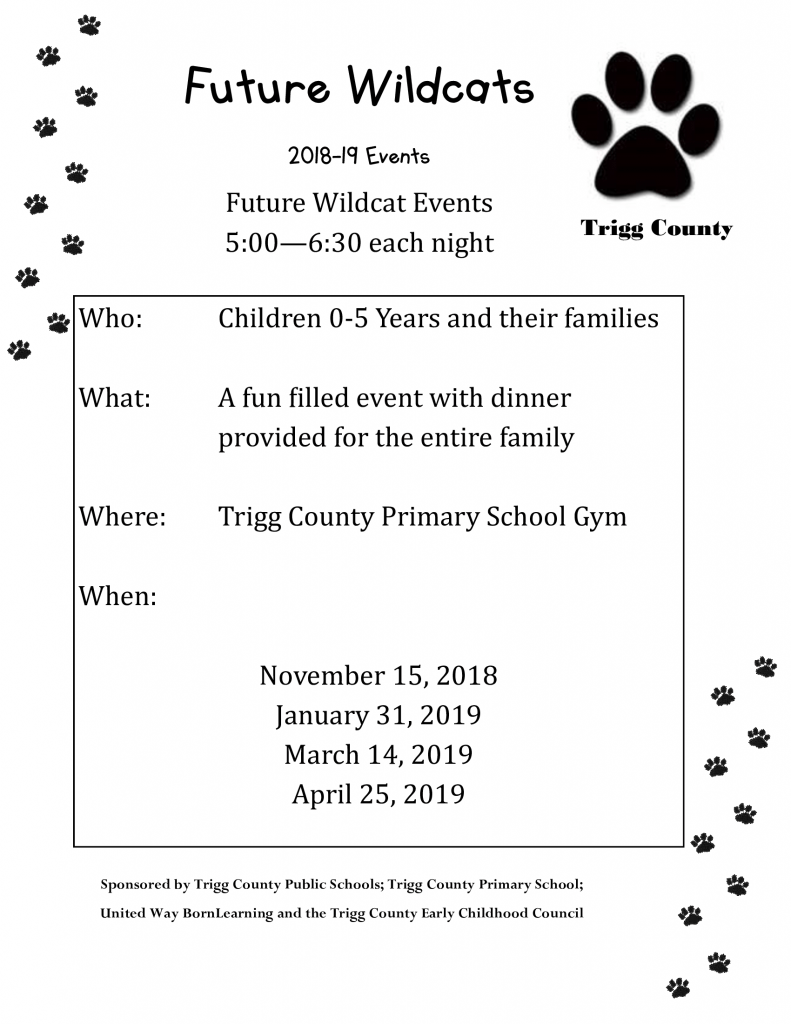 Trigg County Early Childhood Future Wildcats | WKDZ Radio