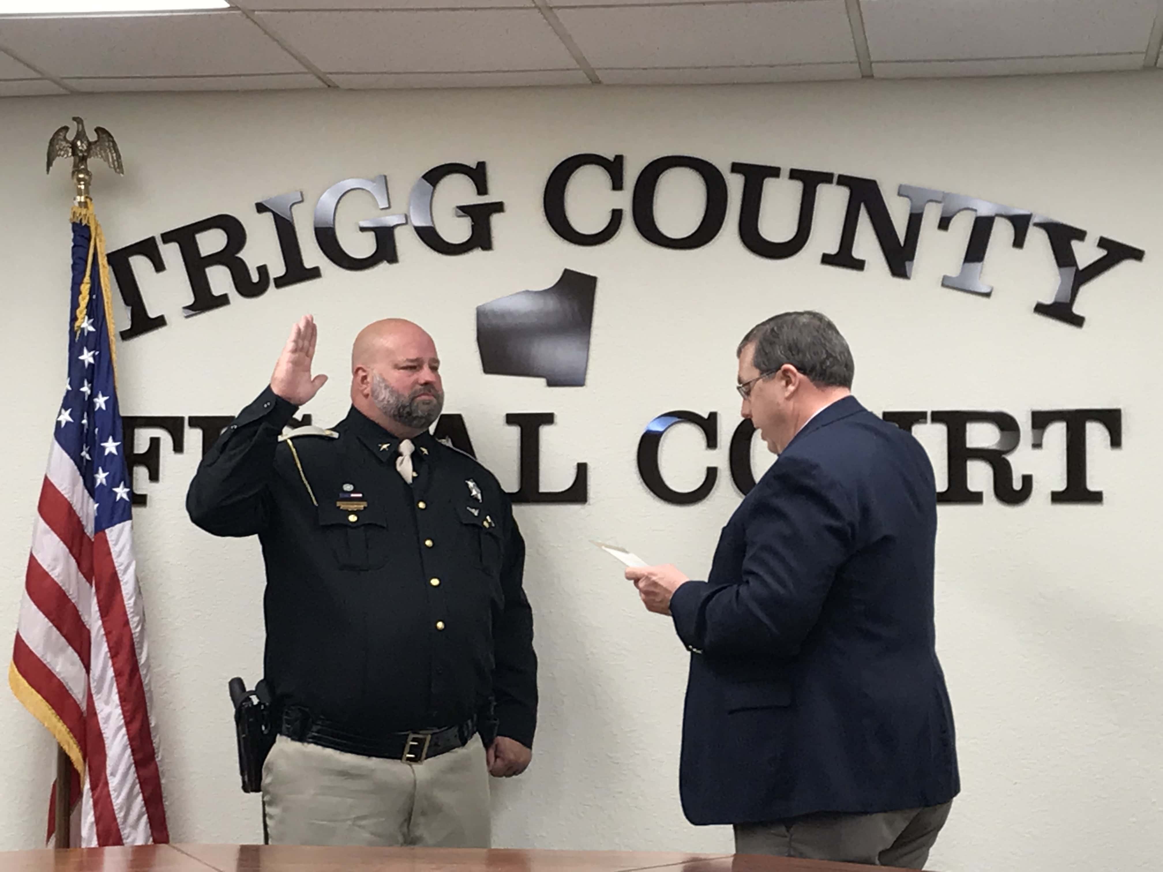 Barnes Sworn In To First Term As Trigg Sheriff | WKDZ Radio