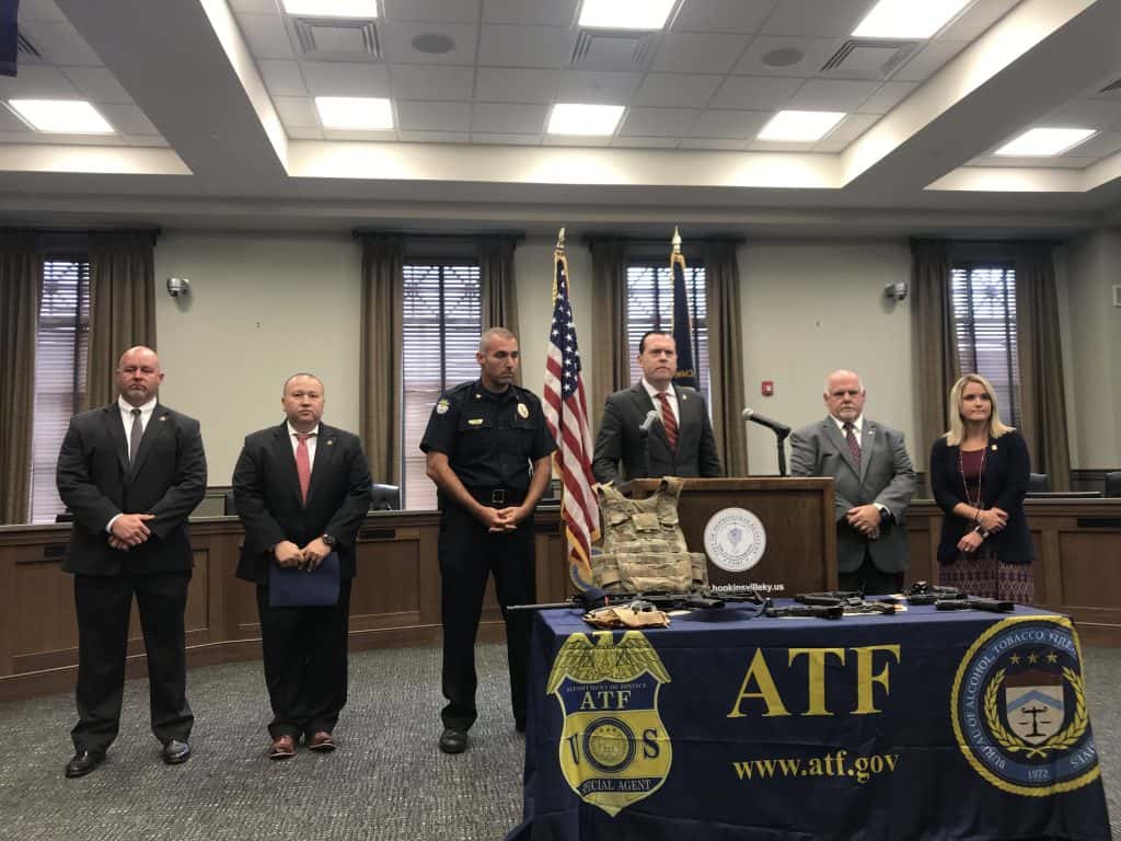 Gun Crimes Task Force Launched Tuesday In Hopkinsville | WKDZ Radio