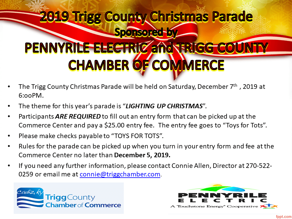 Trigg County Chamber Christmas Parade | WKDZ Radio