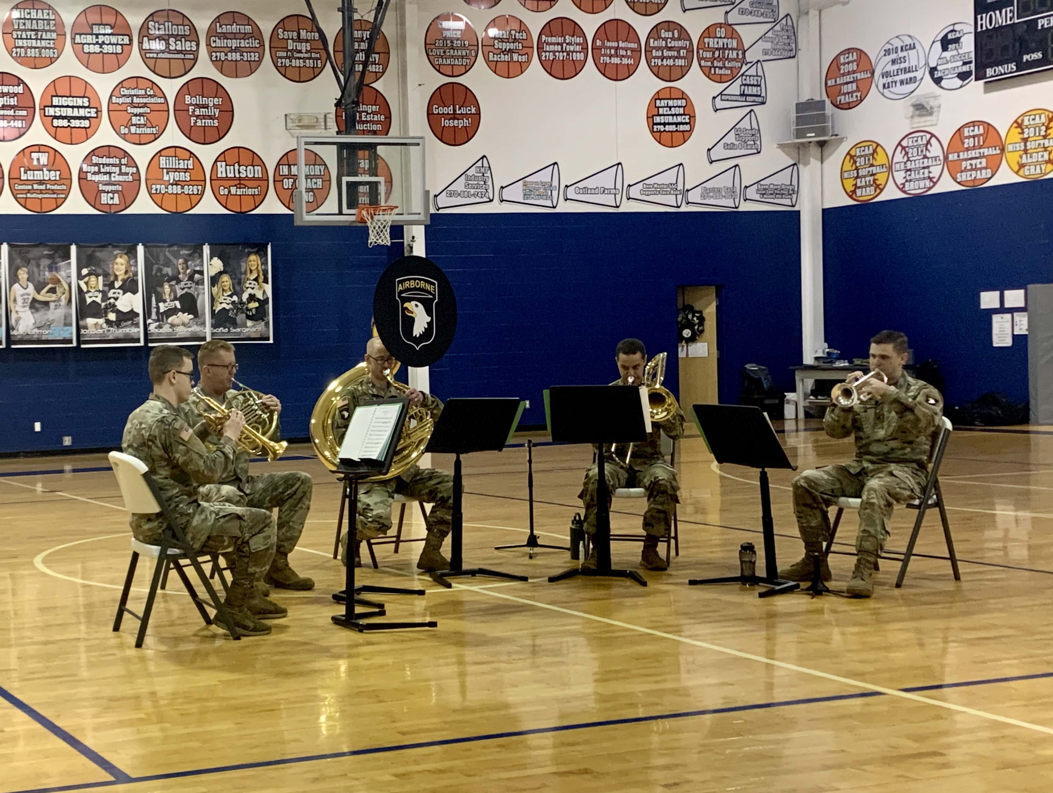 101st Airborne Band Performs Disney Music at HCA | WKDZ Radio